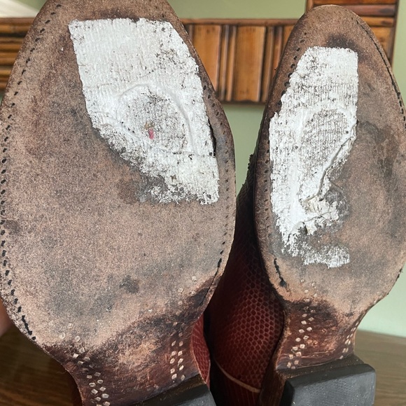 Tecovas | Shoes | Vintage Lizard Skin Roper Boots | Poshmark
